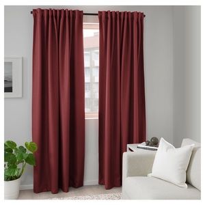 IKEA | Accents | Annakajsa Room Darkening Curtains Pair | Poshmark